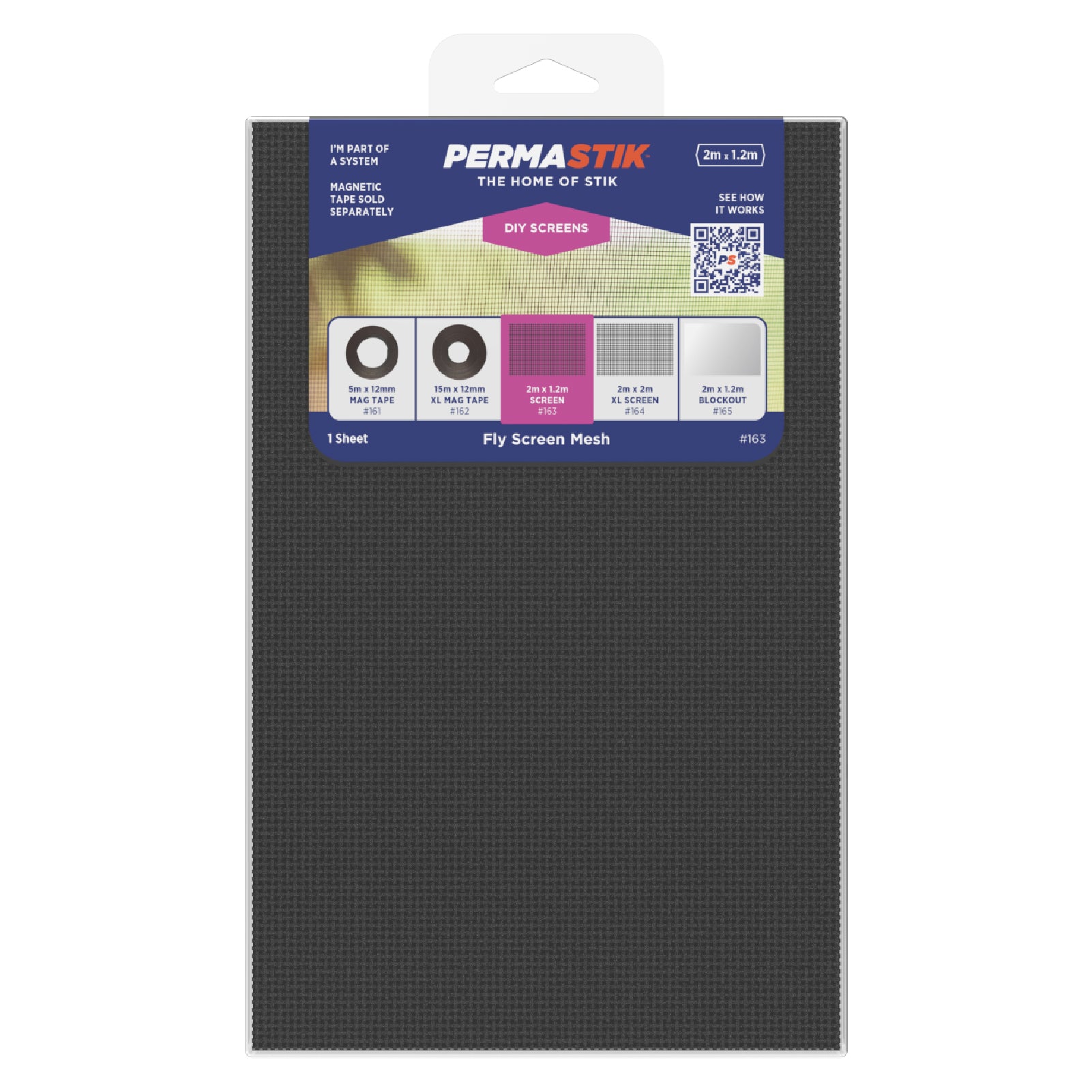 Insect Screen Fiberglass Mesh - 78" x 47" – Permastik