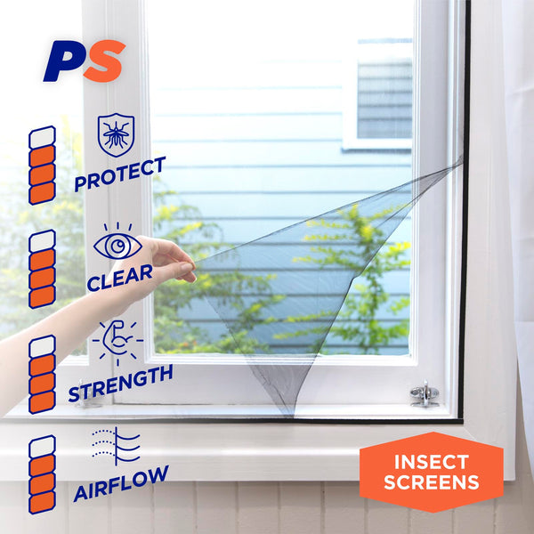Removable Fly Screen Kit - 59" x 51" – Permastik